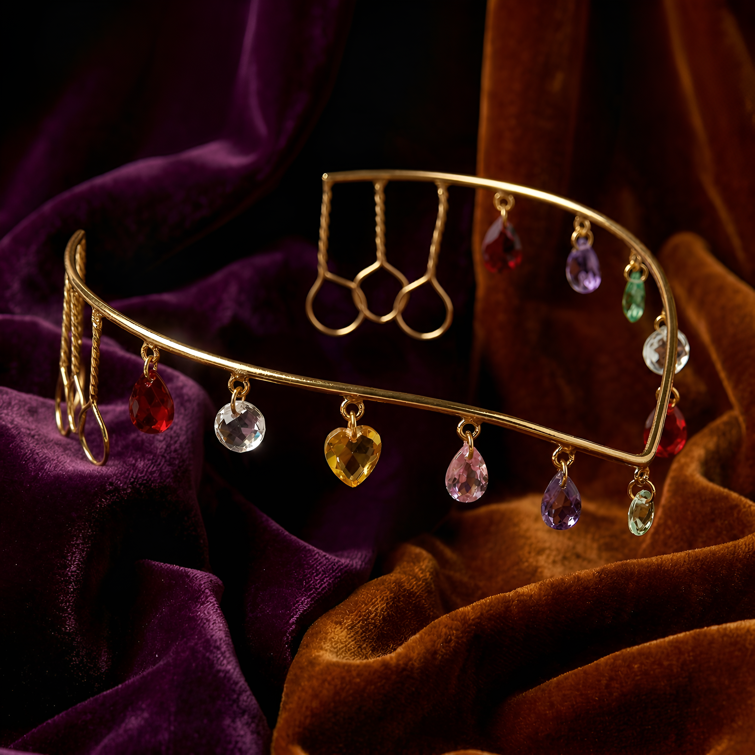 KAAYA Royal Gem Charm Tiara – KAAYA Jewels